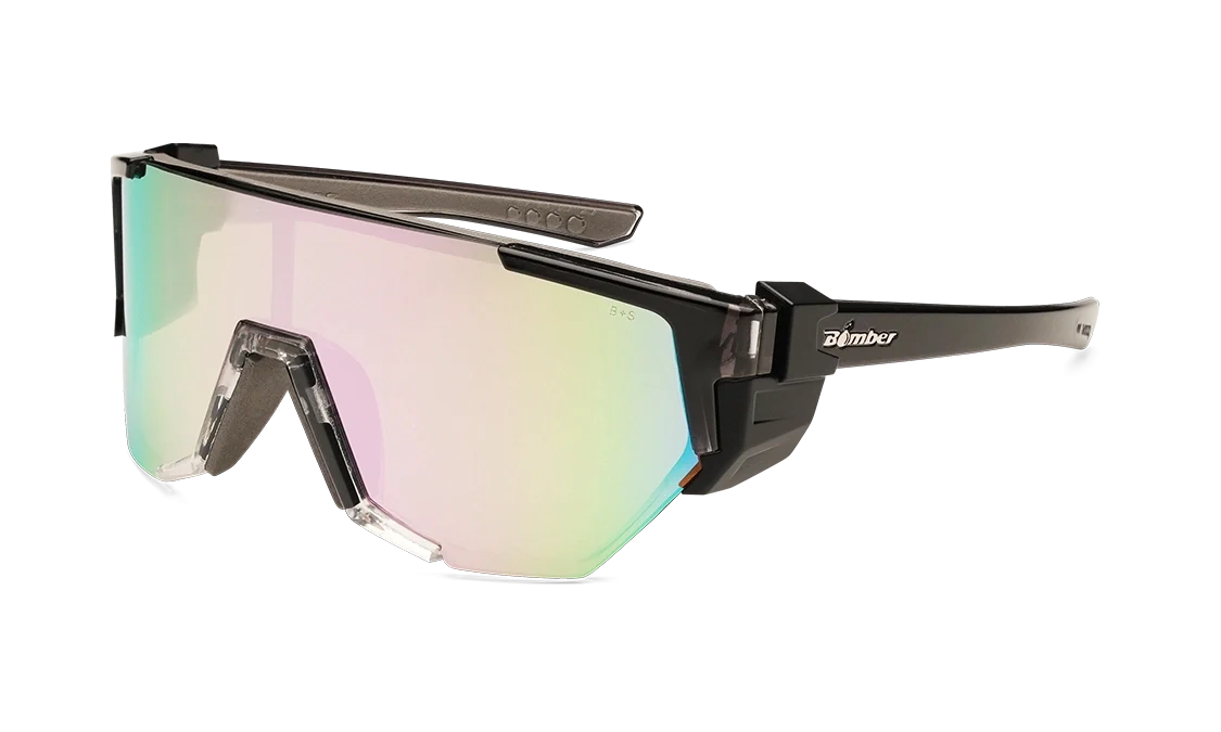 JAGER Bomb Safety - Polarized Rose Gold Pink Mirror Crystal – The Foam Co.